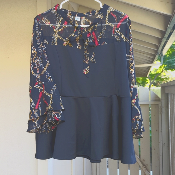 Tops | 2 Pattern Blouses | Poshmark